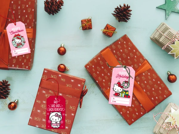 Hello Kitty Christmas Gift Tags | Sweet Hello Kitty Tags